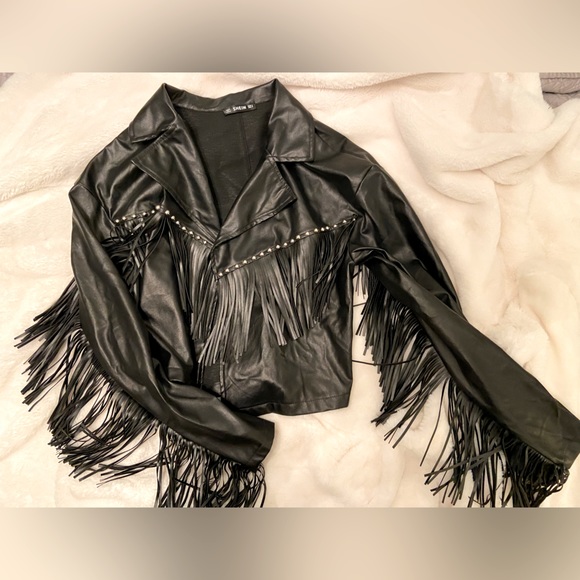SHEIN | Jackets & Coats | Shien Fringe Jacket | Poshmark